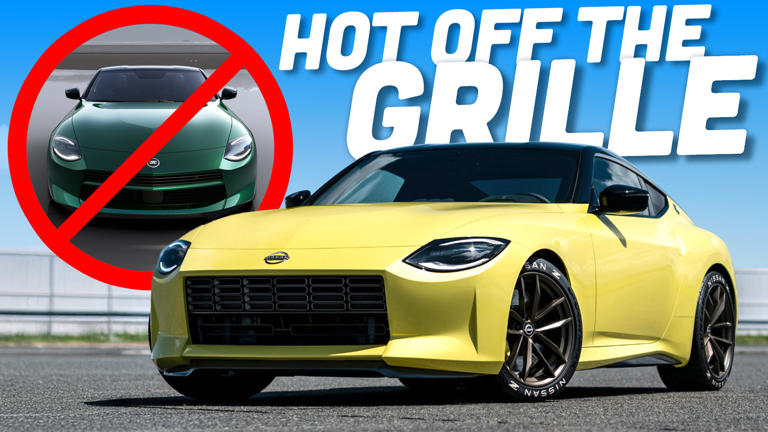 Everyone is wrong about the Z's Grille, Nissan got it right the first time