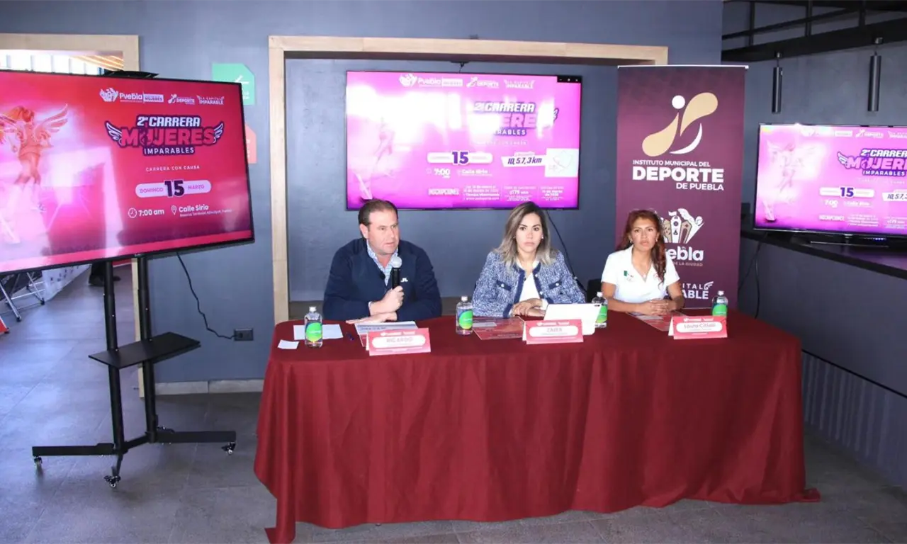 Carrera Mujeres Imparables 2026 en Puebla: fechas y sedes