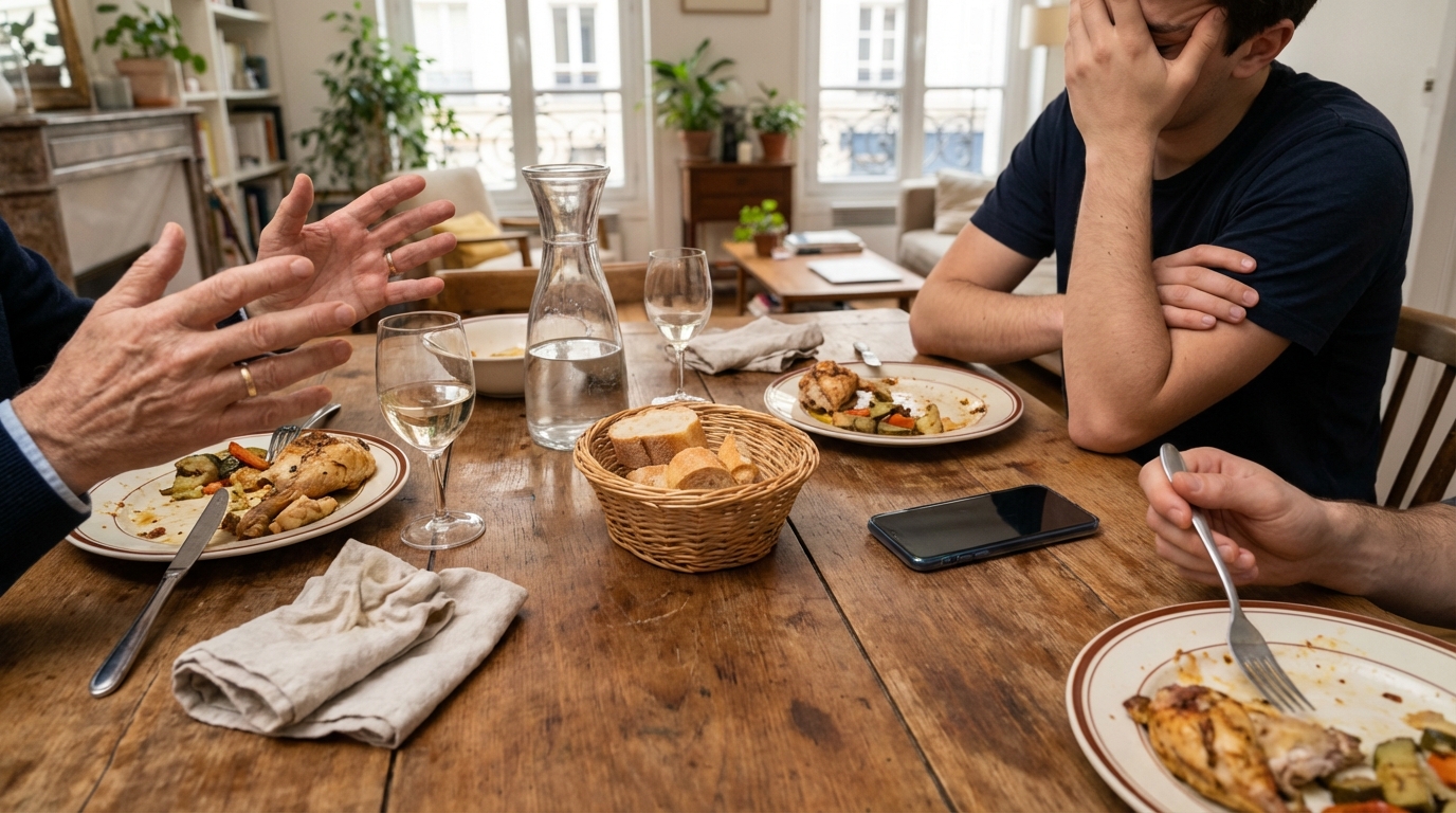 Repas de famille : ces 8 phrases de boomers rendent les millennials ...