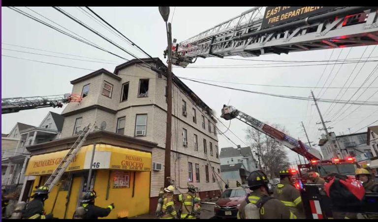 3-alarm fire displaces 17 in Passaic as Red Cross assists multiple families