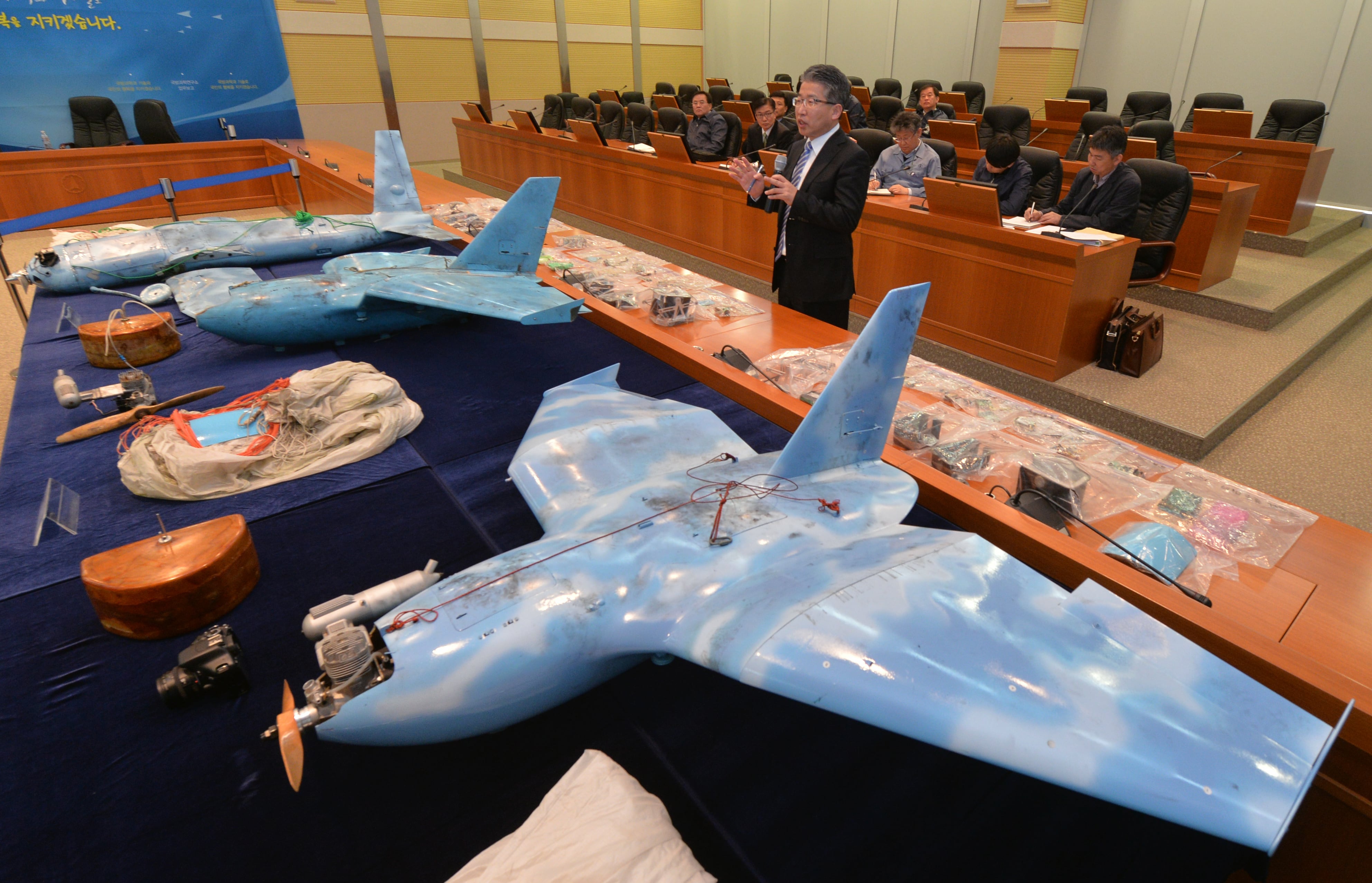 North Korea accuses South of drone incursions