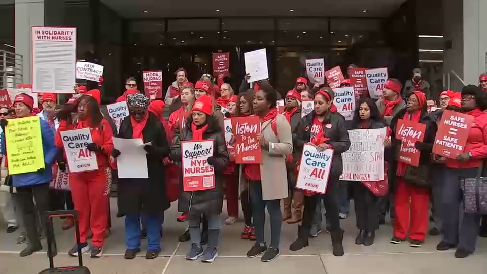 Thousands of nurses at New York City hospitals set to strike Monday