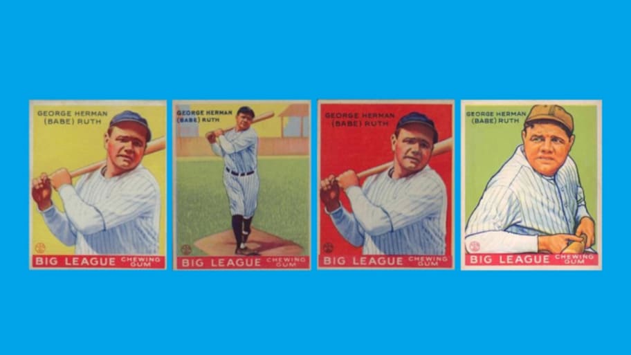 1933 Goudey Babe Ruth, which one is the ultimate grail card?