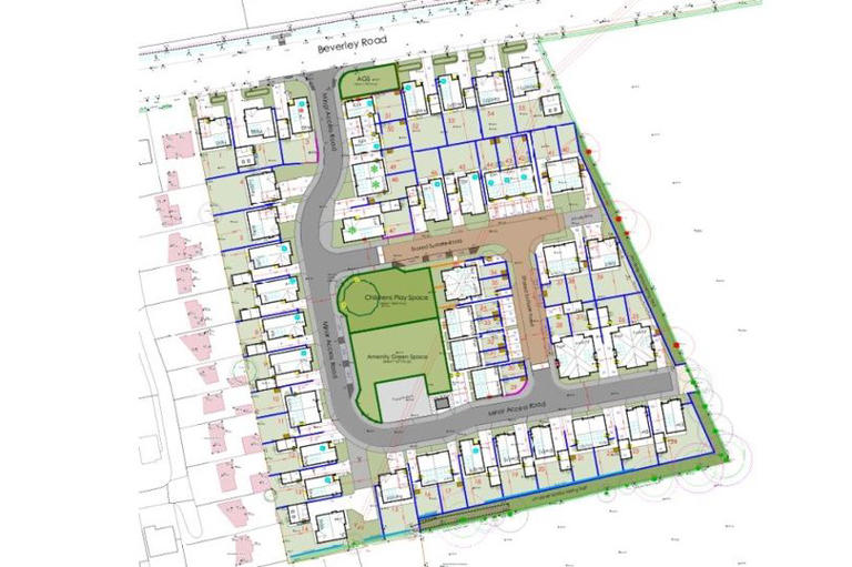 Market Weighton housing development plans submitted