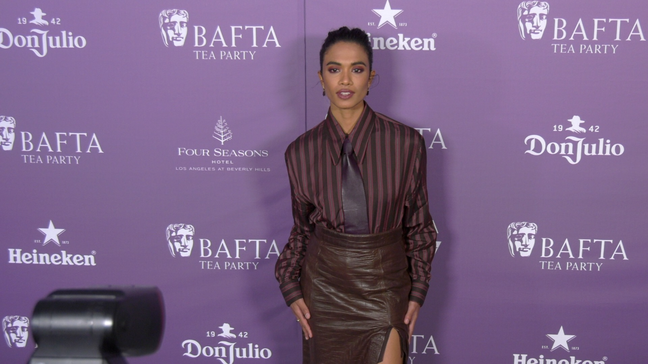 Supriya Ganesh 2026 BAFTA Tea Party Los Angeles | Arrivals