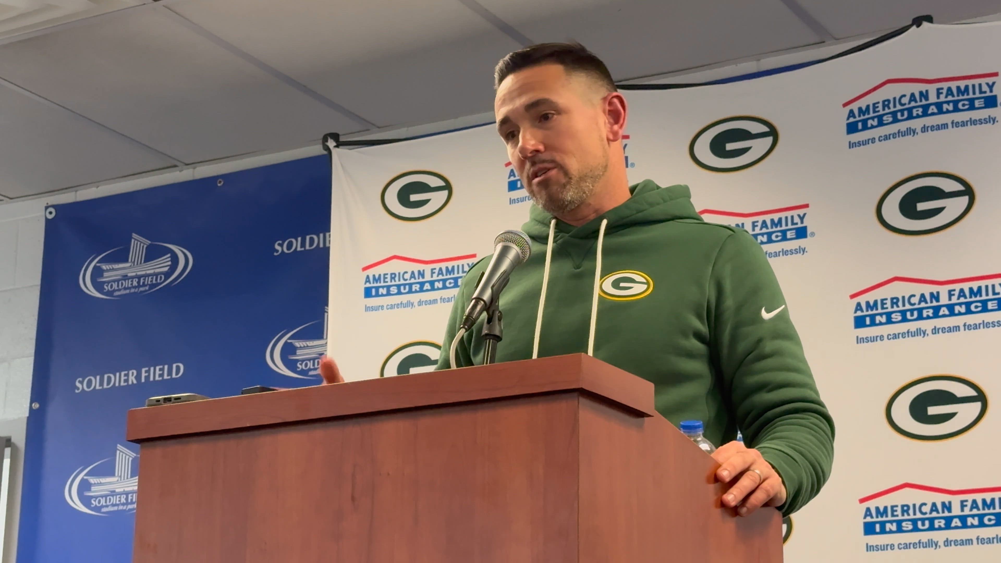 Packers coach Matt LaFleur on calls he regrets