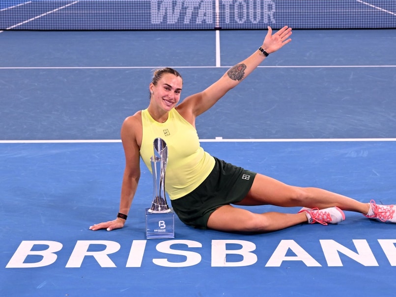 Aryna Sabalenka secures dominant Brisbane International title, fires ...
