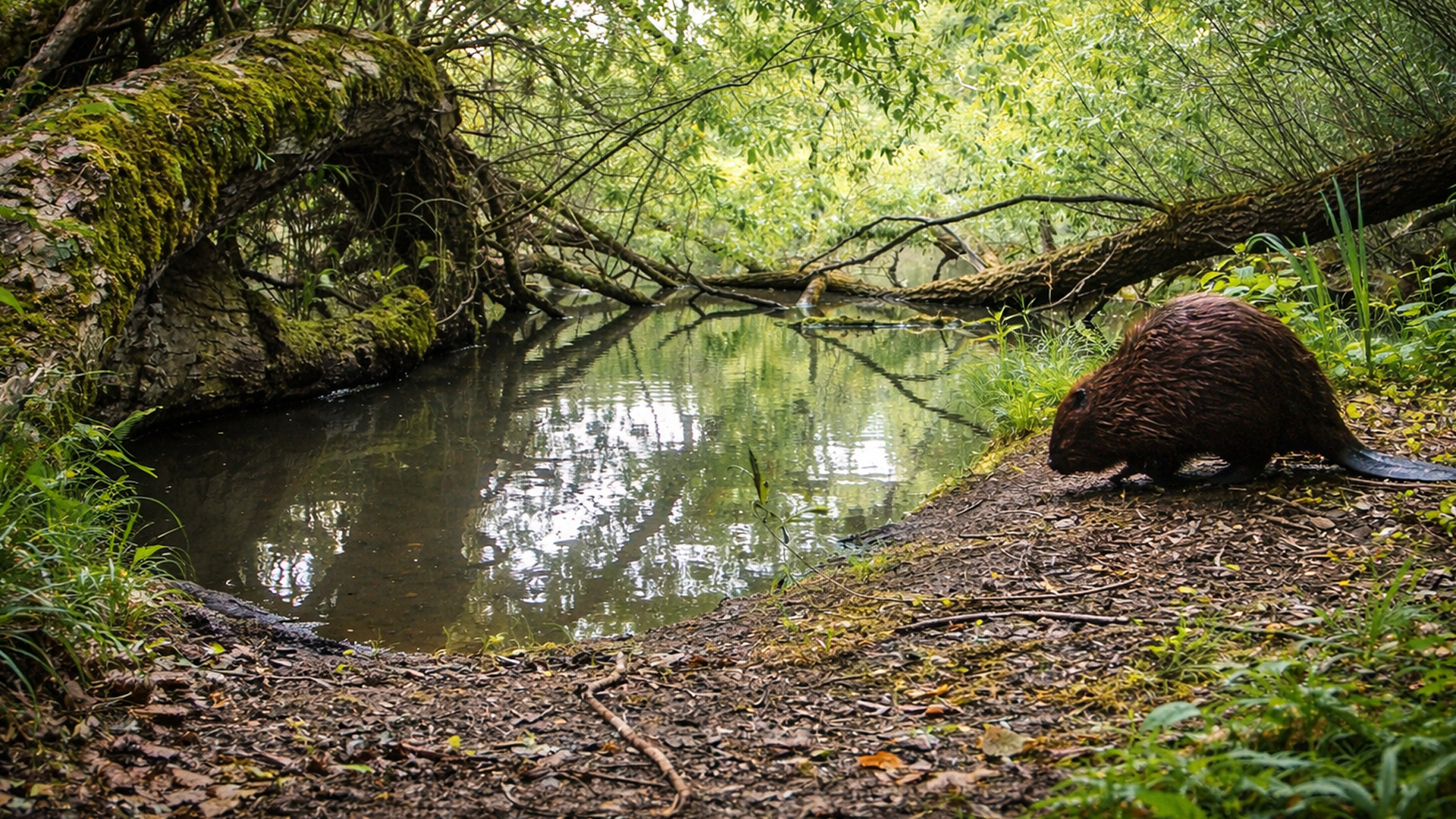 Hidden life of the forest captured by trail camera
