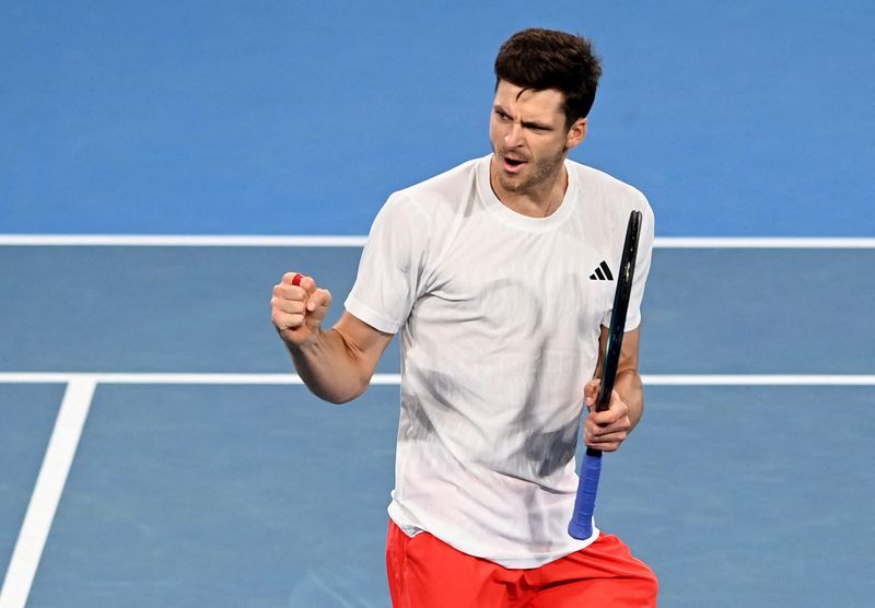 Tennis-third time lucky as Poland beat Switzerland to win United Cup