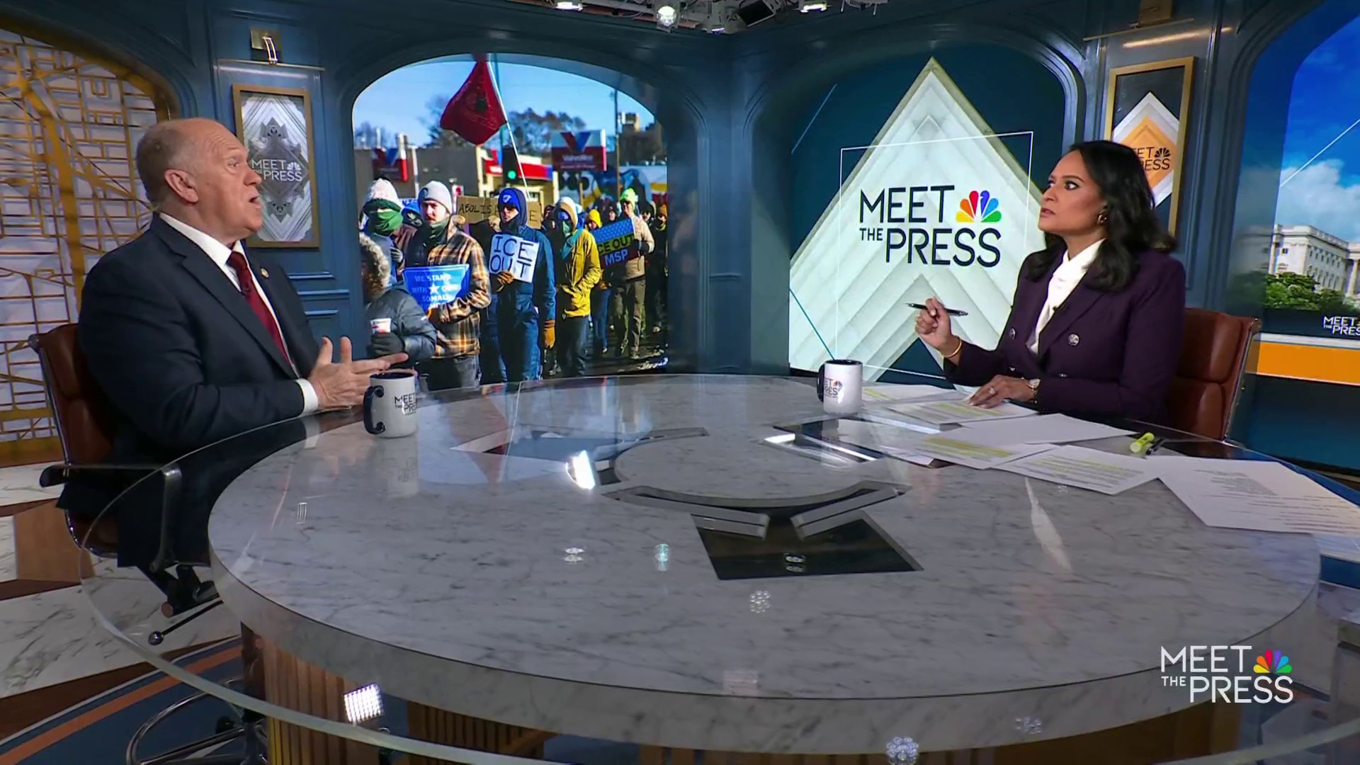 Tom Homan says Renee Good's actions could fall within that definition ...