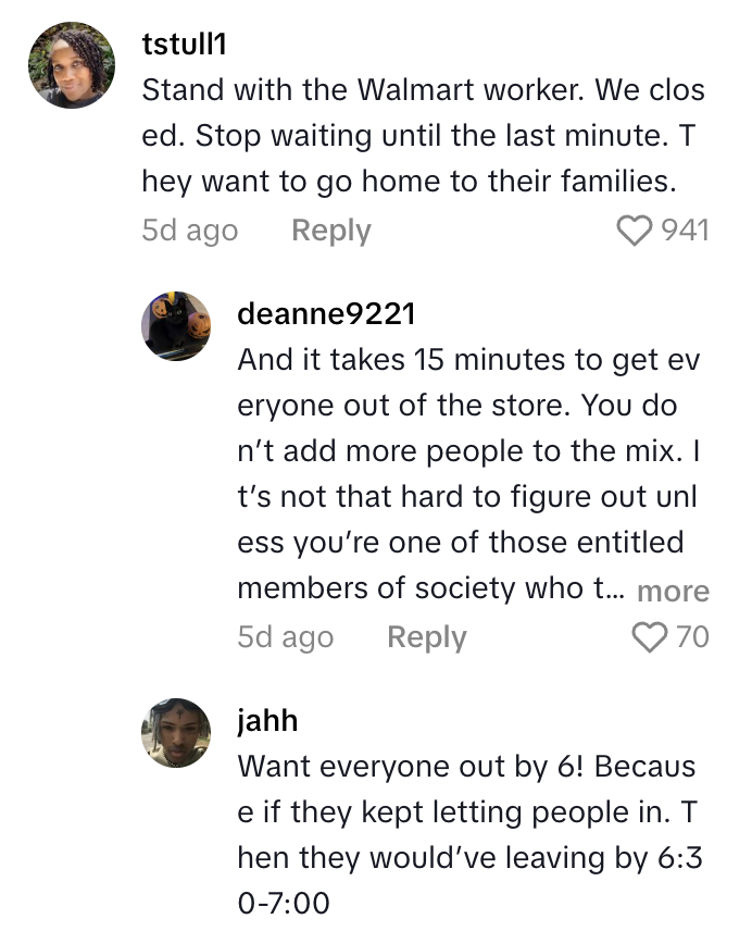 A Walmart store closed early on Christmas Eve and customers were very angry