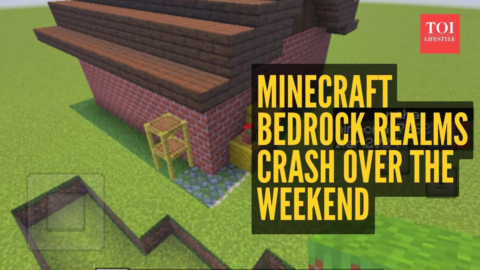 Minecraft Bedrock Realms crash over the weekend; Reddit and social ...