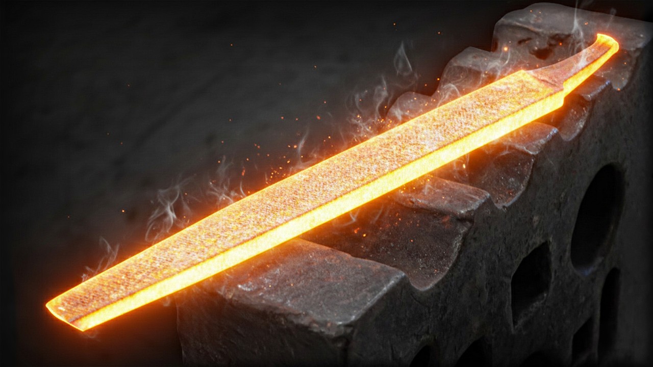 How I made a custom Bowie knife from scratch