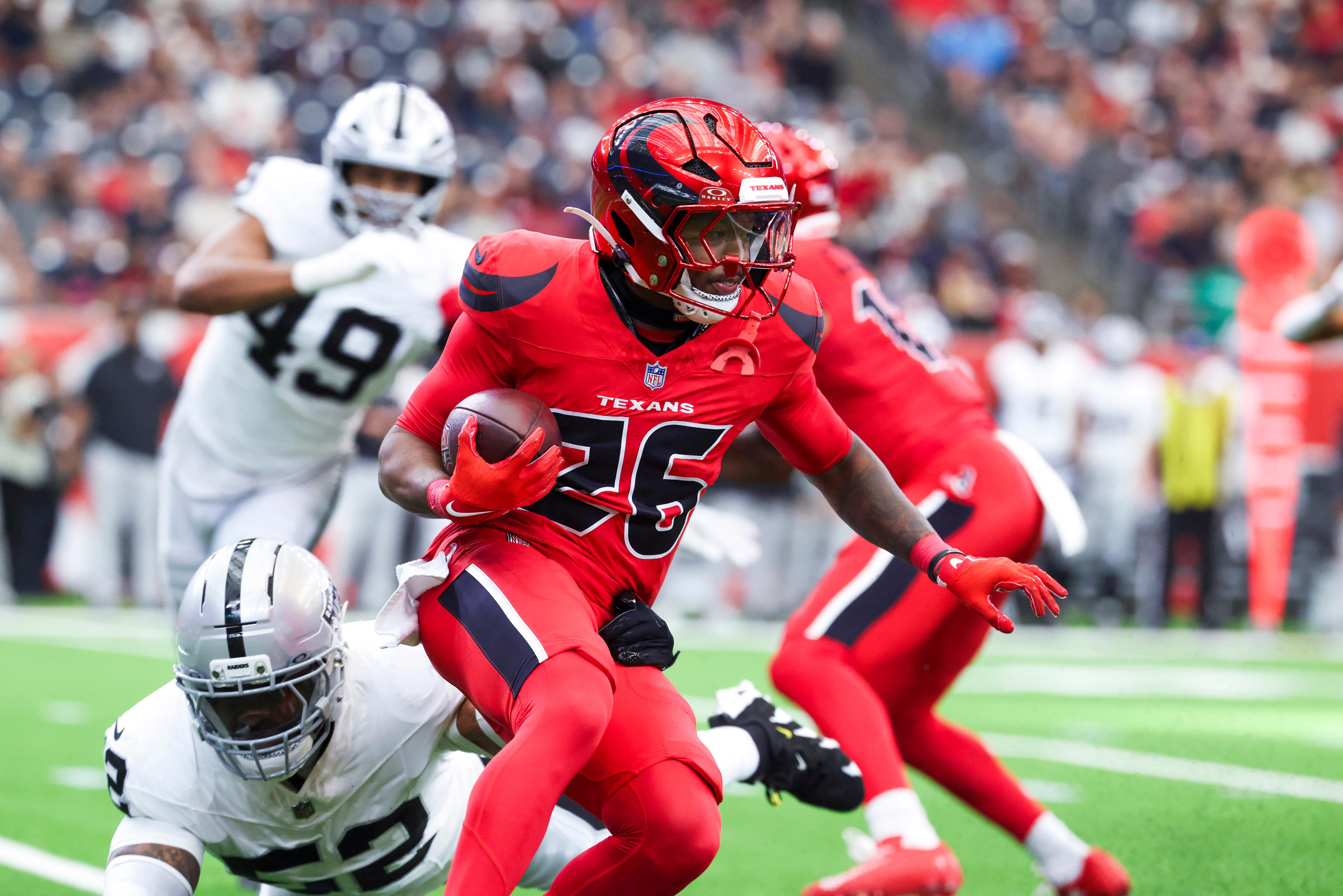 Texans rule out running back ahead of playoff matchup vs. Steelers