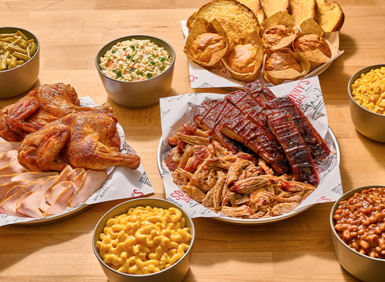 7 chain BBQ platters fans say are loaded with meat