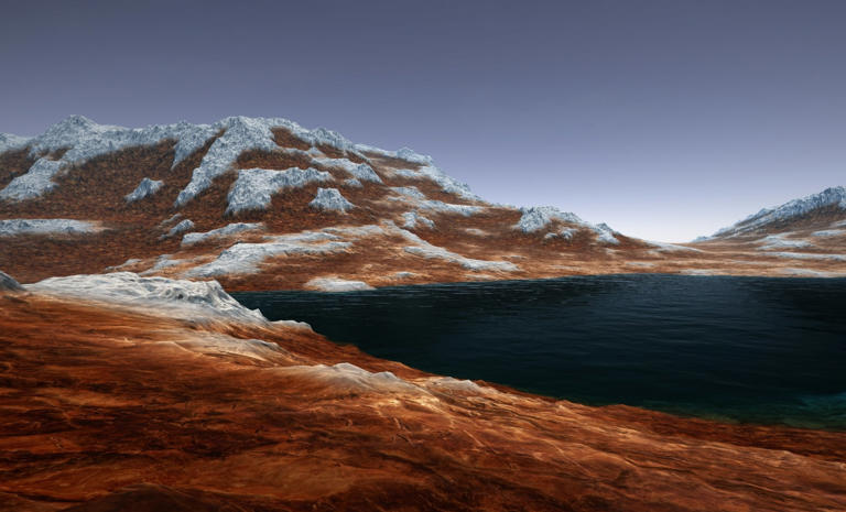 Mars wasn’t dry after all. Its ancient lakes may have survived beneath ...