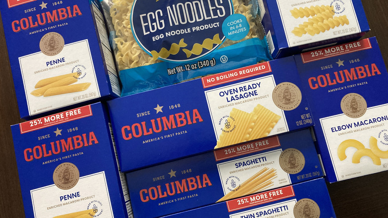 We bought 7 kinds of pasta from Dollar Tree and this was the best