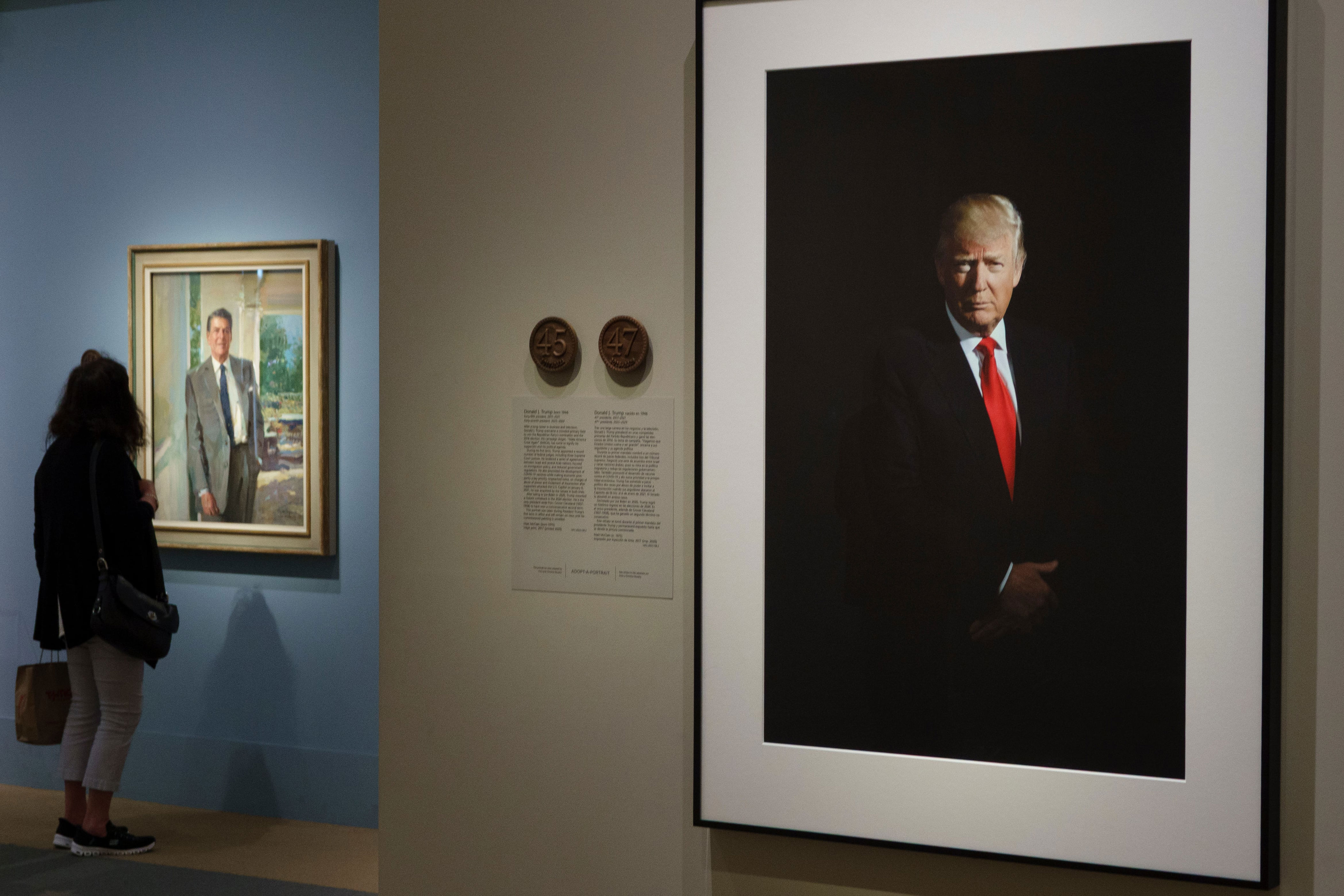 Smithsonian Reinstates Trump Detail His Goons Wanted Gone
