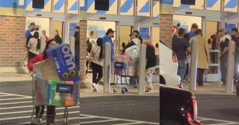 A Walmart store closed early on Christmas Eve and customers were very angry