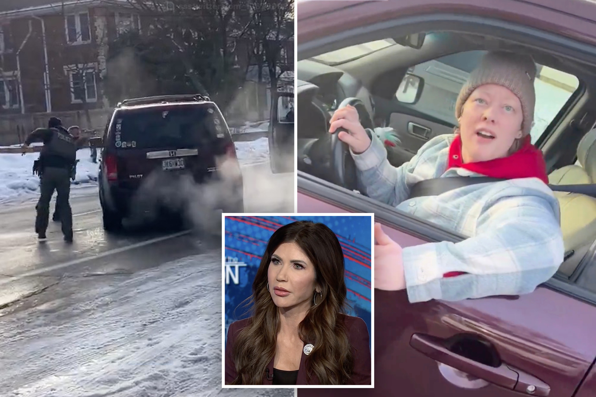 Kristi Noem clashes with CNN’s Jake Tapper over Minneapolis ICE ...