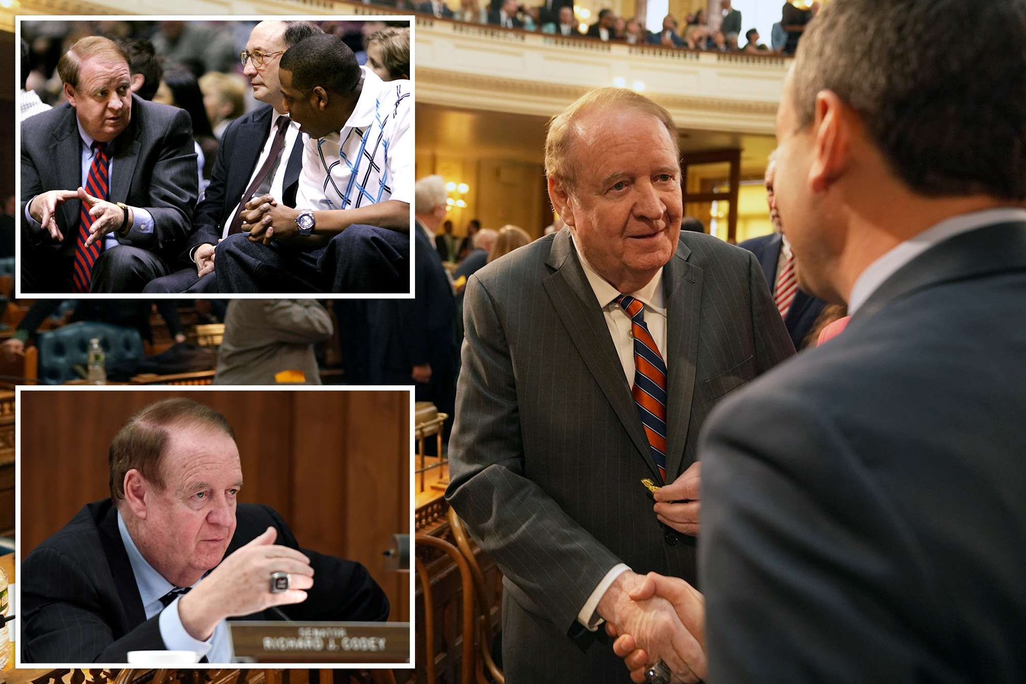 Ex-New Jersey Gov. Richard Codey, who took over for disgraced James ...