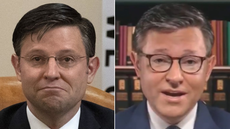 Before & after pics of Mike Johnson hint he's jumped on the Botox train