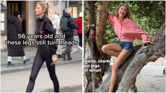 56-year-old mom of 3 shares her secret to smooth, toned, glowing legs ...