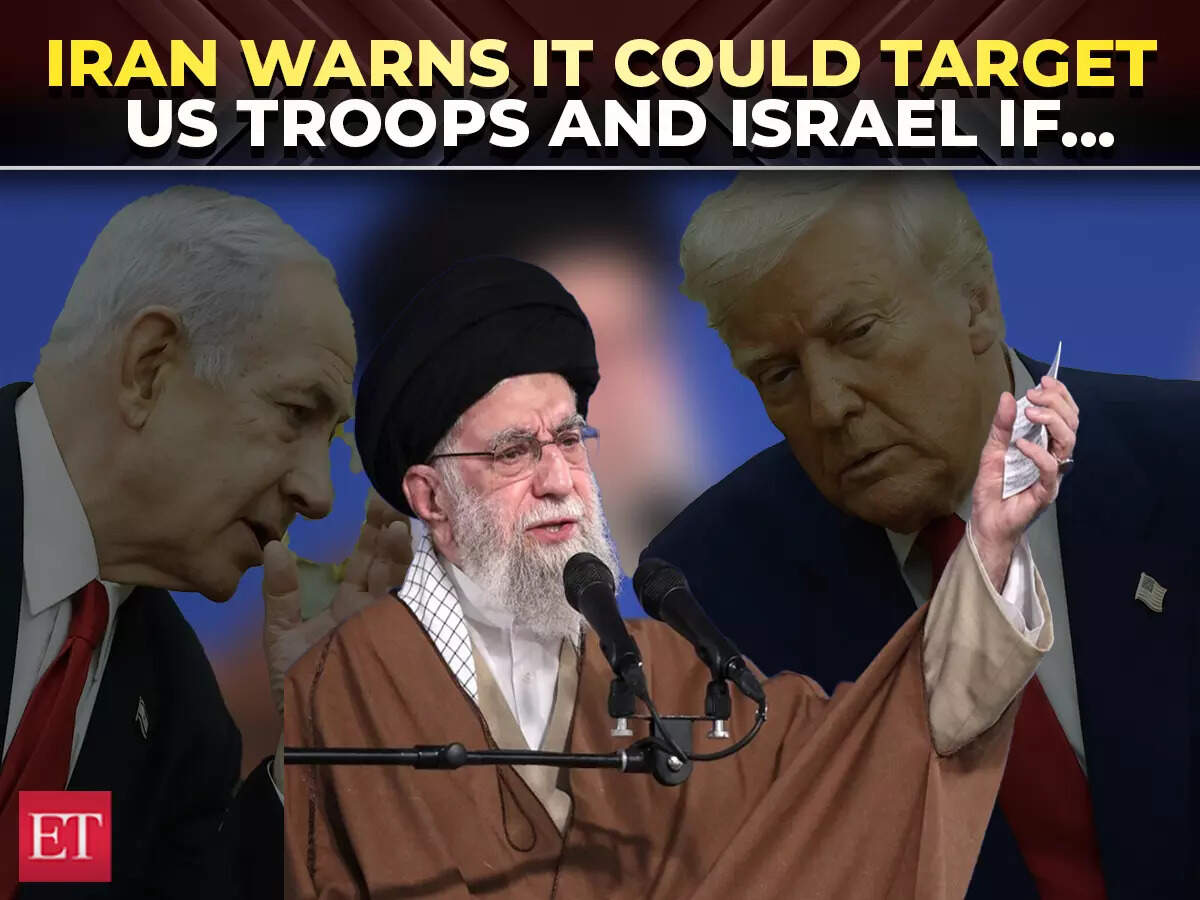 Iran warns it could target US troops and Israel if US strikes, as ...