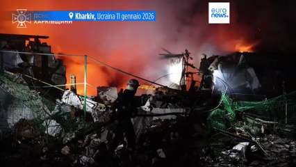 Droni russi contro l'Ucraina causano almeno 4 morti, Kiev colpisce ...