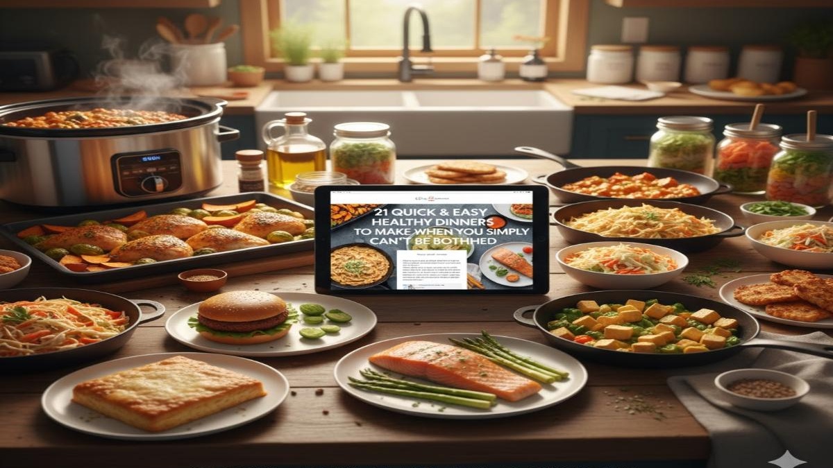 The zero-effort dinner plan: 21 healthy recipes for when you simply can ...