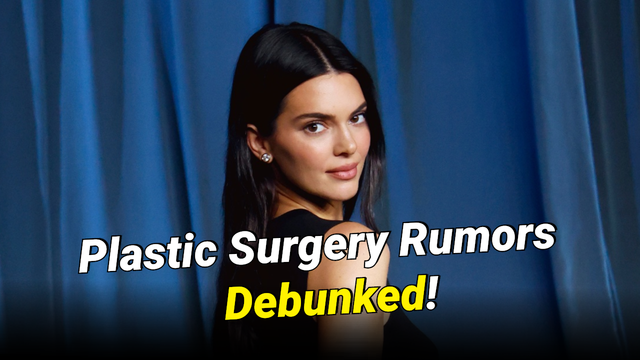 Kendall Jenner addresses plastic surgery rumors with rarely heard candor