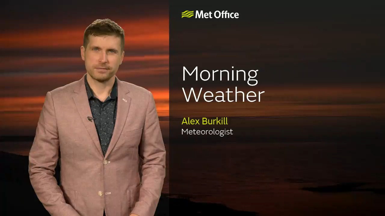 Met Office Saturday morning weather forecast 25/10/2025