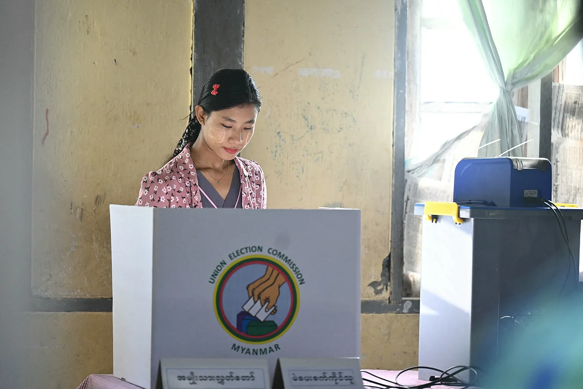 Myanmar votes in second phase of junta-run election