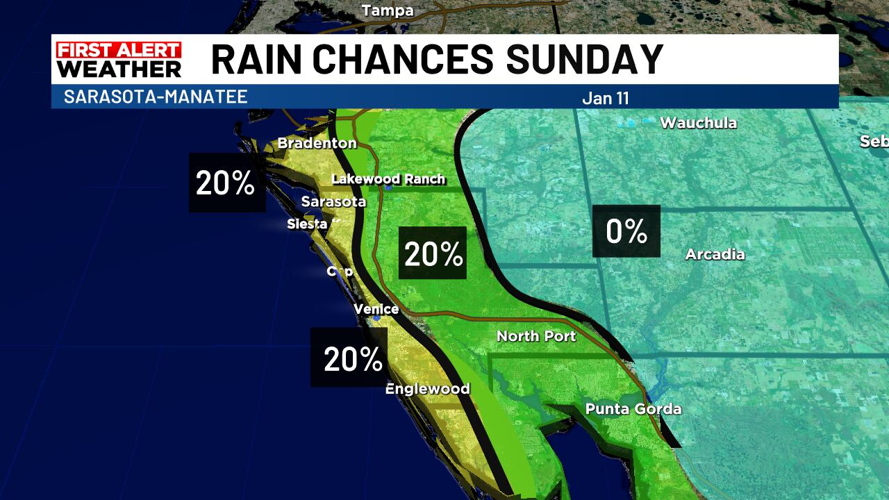 Cooler and drier air returns