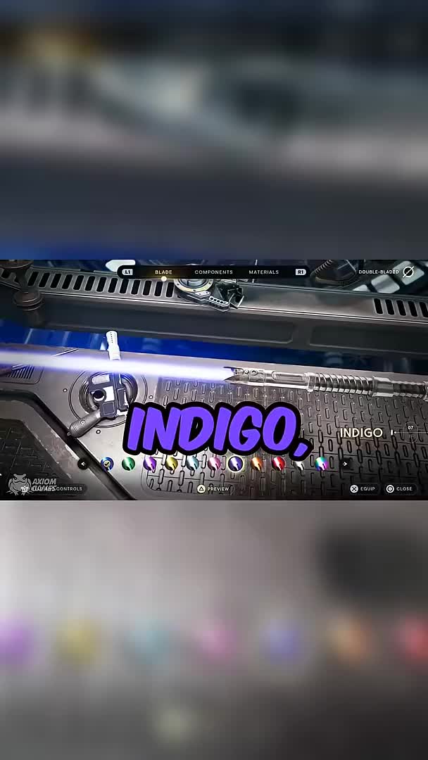 Did you know all the lightsaber colors in Star Wars Jedi: Survivor? # ...