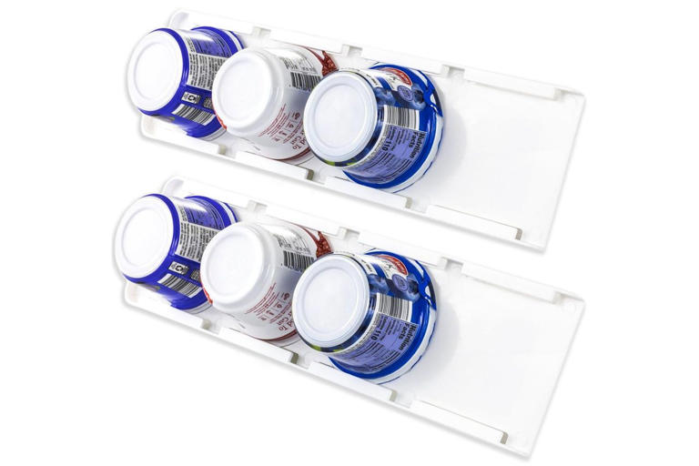 These clever fridge organizers make the most of the dead space between ...