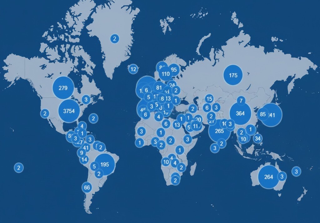 El mapa mundial de los centros de datos deja claro algo: no existe un ...