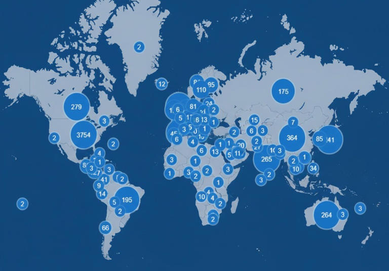 El mapa mundial de los centros de datos deja claro algo: no existe un ...