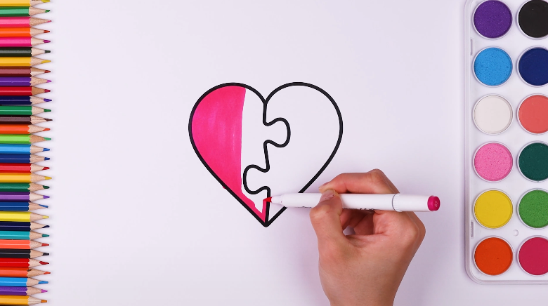 Teach colors with engaging art