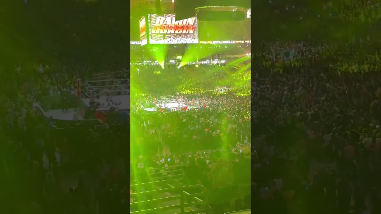 WWE Royal Rumble 2023 Baron Corbin entrance #shorts