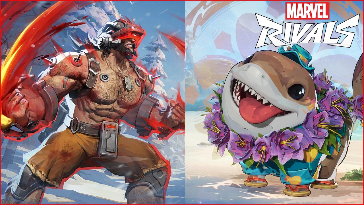 Marvel Rivals Weapon X Wolverine and Jeff Sunshine Land Shark gameplay ...