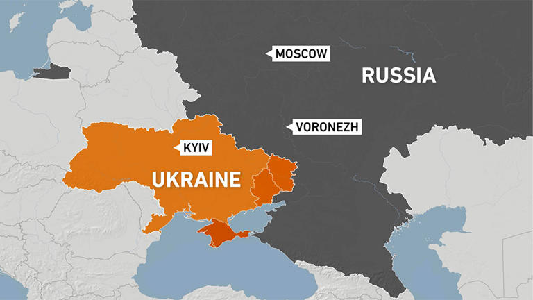 Ukrainian drone attack kills one in Russia’s Voronezh, local officials say
