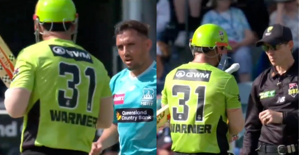 Watch: “Like a 4-year-old…” – David Warner complains to umpire about ...