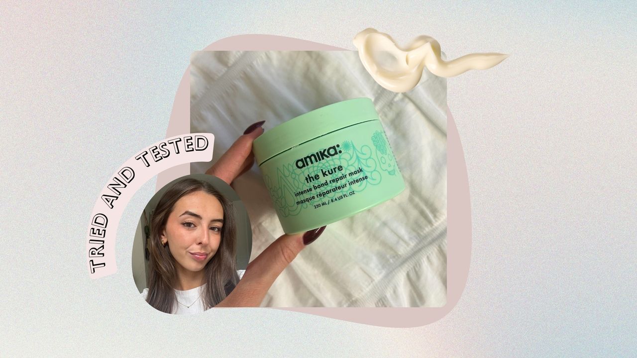 I'm reaching for this bond-repairing hair mask to nourish my dry ...