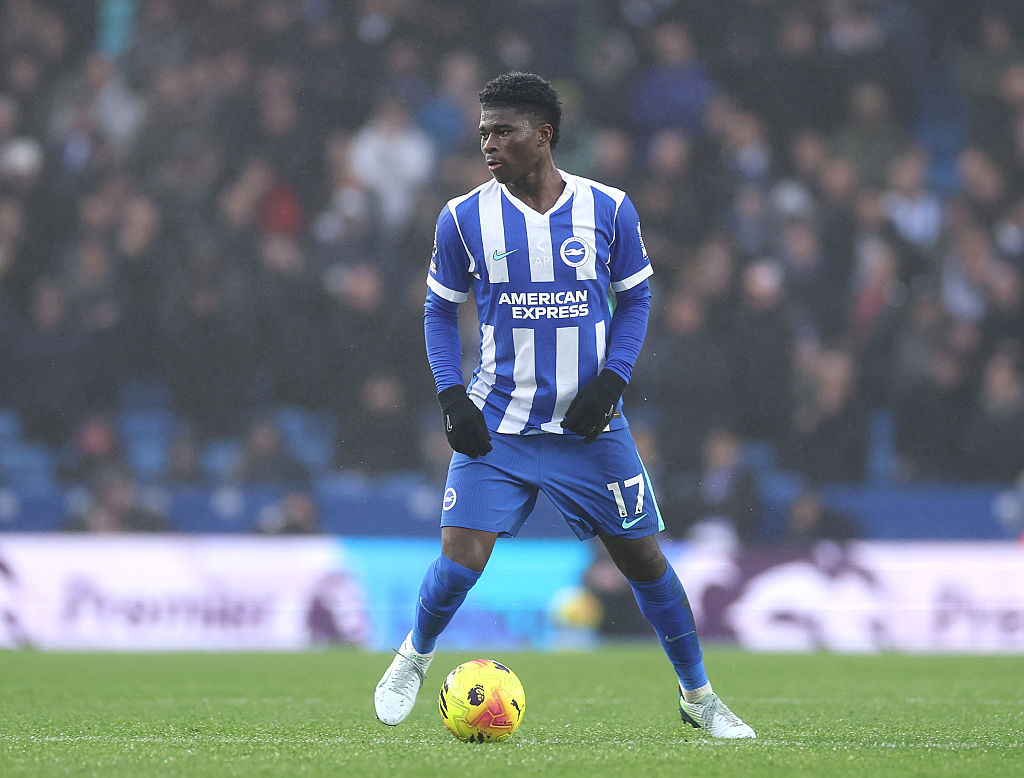Carlos Baleba expected return date as Brighton face Manchester United ...