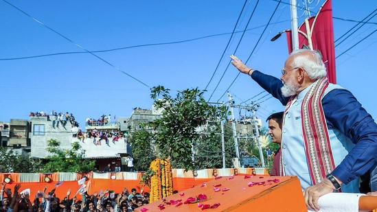 In pics | Amid drums and flowers, PM Modi participates in Somnath's ...