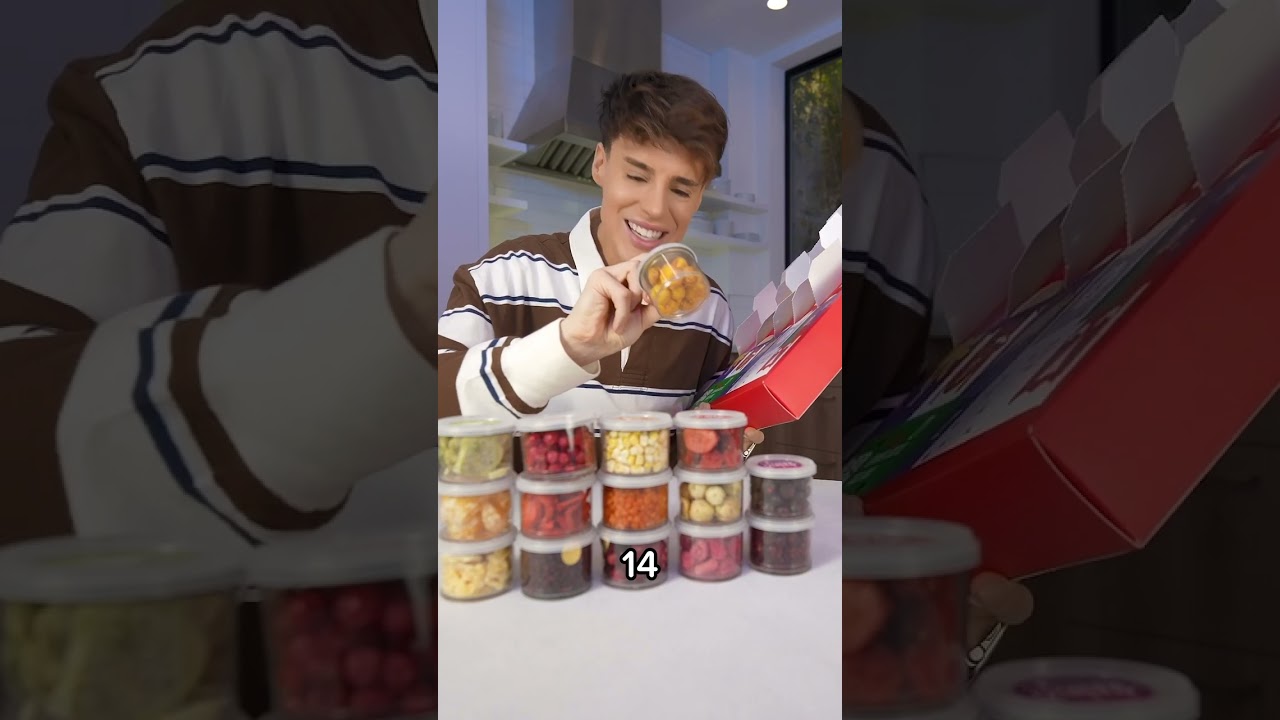 Buying a freeze dried food advent calendar for fun