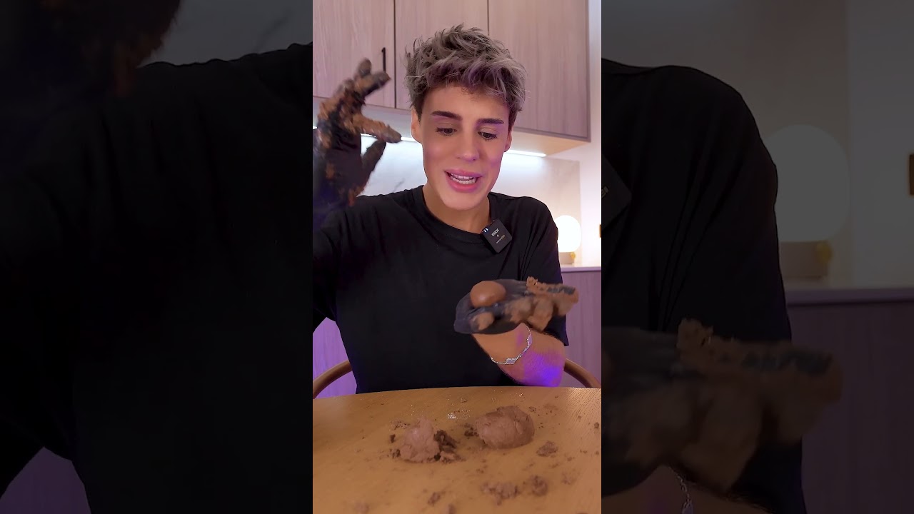 How I made Nutella cookies using only two ingredients
