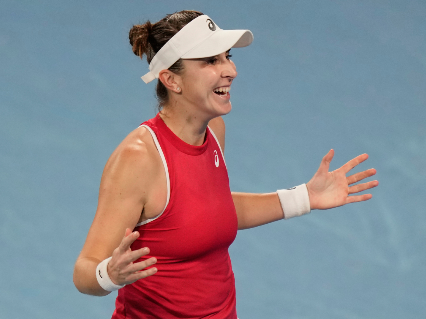 Schweiz führt im United-Cup-Final dank Exploit von Bencic