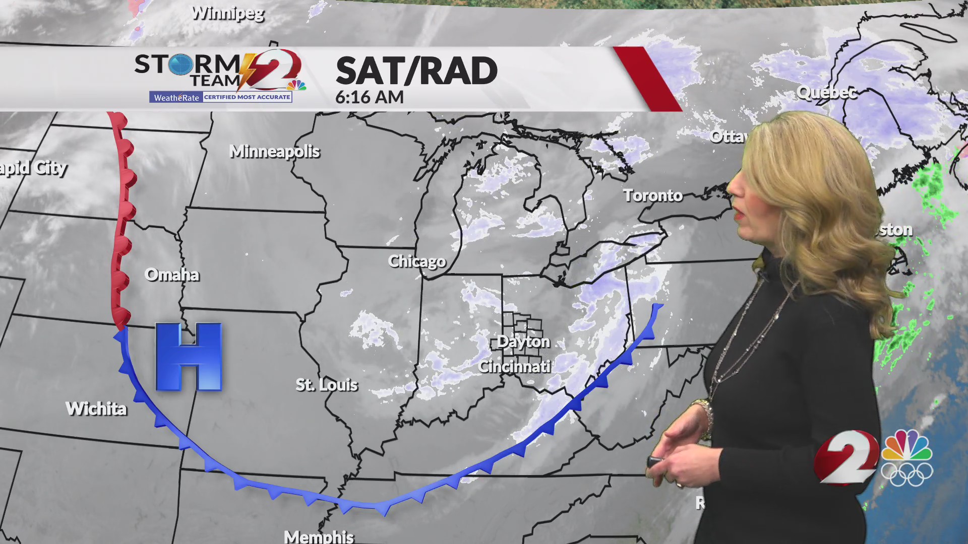 Today's Miami Valley forecast: 1/11/26